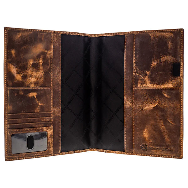 Hooey "Pecos" Leather Notebook Cover - Centerville Western Store