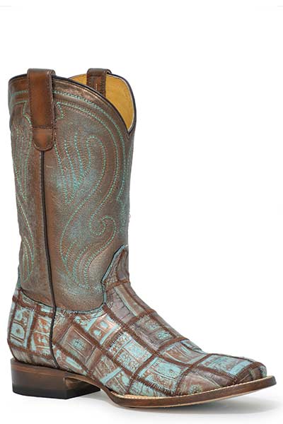 Roper Women's Caiman Patchwork Western Boot - Centerville Western Store