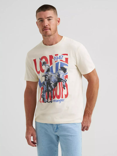 Wrangler Men's Riding Cowboy Graphic T-Shirt - Centerville Western Store